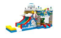 China Space Astronauts Theme Pvc Kids Inflatable Bounce House for sale