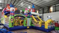 China 11x6.5x5m Commercial Circus Super Adult Inflatable Slide for sale