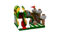China Inflatable Fun City  PVC Primitive Man Style And Dinosaurs For Outdoor Or Indoor for sale