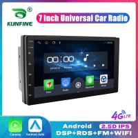 China 7/9/10 Inch Universal Car Radio 2 Din GPS Navigation Android Auto Carplay for sale