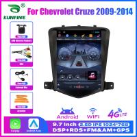 China 12V Double Din Tesla Style Car Stereo For Chevrolet Cruze 2009-2014 for sale