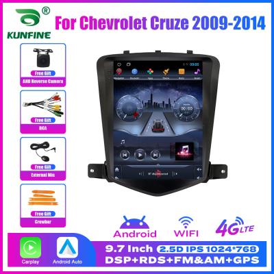 China 12V Double Din Tesla Style Car Stereo For Chevrolet Cruze 2009-2014 for sale