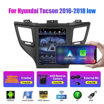 China FCC Tesla Style Car Radio For Hyundai Tucson 16-18 Car Video Player Android for sale