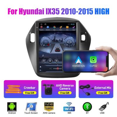China 9.7 Inch Tesla Style Car Radio Bluetooth Car Stereo For Hyundai IX35 10-15 for sale