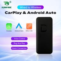China Wired To Wireless Carplay Android Auto Adapter Android Auto Dongle for sale