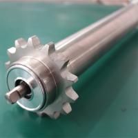 China 300W Pallet Motor Driven Roller With Stainless Steel Sprockets On Both Ends 76mm Diameter for sale