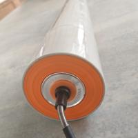 China 50mm O-Belt Pulleys Curved Conveyor Motorized Drive Roller Covered With PVC Taper Sleeve for sale