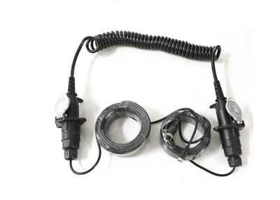 China GX16 4 Video Inputs Security Camera Extension Cable 7 Pin Metal Plug for sale
