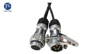 China Customized 4 CAMS For 7 Pin Waterproof Vehicle Spiral Power Cable for sale