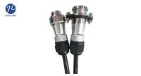 China Customized 5 Pin Rear View Camera Cable Kits For 3 Cameras Caravan Reversing System for sale
