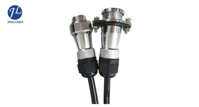 China Waterproof 5 Pin Rear View Camera Cable  Kit For Video Power GND And Shield Signal for sale