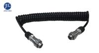 China Customized 5 Pin Rear View Camera Cable Kits For 3 Cameras Caravan Reversing System for sale