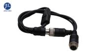 China 10CM 6 Pin To 4 Pin Copper Conductor Backup Camera Cable for sale
