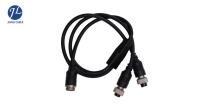 China 10CM 6 Pin To 4 Pin Copper Conductor Backup Camera Cable for sale