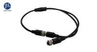 China 4 PIN 12MM Male To Male Vehicle Camera Aviation Cable IP67 for sale