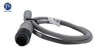 China 30CM 6 Pin Shieled Connector Rear View Camera Cable for sale