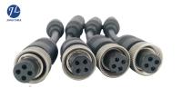 China Waterproof Shielded Reverse Camera Cable With 4 Pin Female To 6 Pin Female Plug for sale