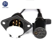 China PVC Jacket 10M 7 Pin Truck Rear View Camera System For Video Signal Transmission for sale