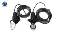 China Waterproof 7 Pin Spiral Extension Cord Cable For Truck Rear View Camera System for sale