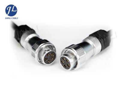 China 5 Pin Flexible Coiled Car Monitor Backup Camera Cable Shielding 3 Channel Camera for sale