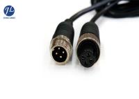 China 4 Pin Aviation Copper Wire Video Camera Extension Cable For Van for sale