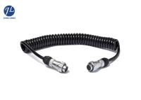 China IP67 5.0MM 4 Pin Security Camera Extension Cable ODM Available for sale