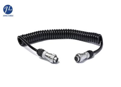 China IP67 5.0MM 4 Pin Security Camera Extension Cable ODM Available for sale