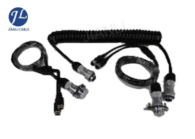China Waterproof Cctv Camera Extension Cable 5 Pin Female To Female Trailer for sale