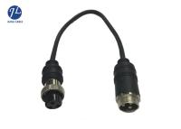 China IP67 GX16 Waterproof Multi Pin Rear View Camera Cable for sale