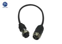 China IP67 GX16 Waterproof Multi Pin Rear View Camera Cable for sale