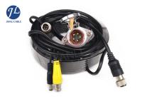 China 5 Way Car Reversing Camera Extension Cable / Electric Video Camera Wire for sale