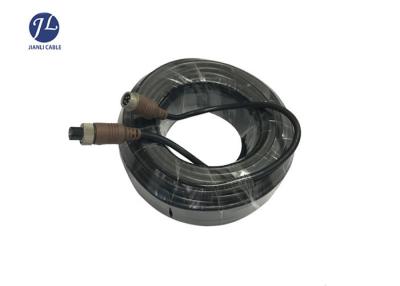 China Vehicle Camera System 5 Pin Aviation Cable GX12 Copper Connector Signal for sale