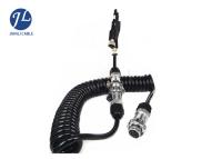 China 7 Pin Backup Camera Cable With 4 Pin Connector For Video Audio Signal Transmission for sale