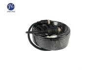 China Waterproof IP67 5 Pin Spiral Truck Rear View Camera Cable for sale