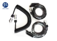 China IP68 Waterproof Car Backup Video Camera Cable For 2 Channels Camera Connection for sale