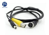 China 4 Pin Video Aviation Cable For Connect DC And BNC Cable For CCTV Security Camera for sale