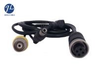 China 4 Pin Video Aviation Cable For Connect DC And BNC Cable For CCTV Security Camera for sale