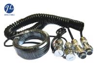 China Truck Trailer 7 Pin Rear View Camera Cable Camera Kits With 4 Pin Connector  for sale
