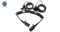 China 7 Pin Truck Trailer RV Reversing Camera Extension Cable With Electrical Socket for sale