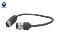 China GX16 4Pin Aviation Connector Cable For Vehicle Rear View System for sale