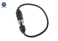 China GX16 4Pin Aviation Connector Cable For Vehicle Rear View System for sale