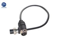 China Automotive Rear View Camera Cable , 5 Meter 4 Pin Mini Din S Video SVHS Cable For TV DVD Lead 5M for sale