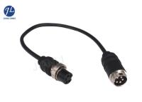 China Waterpoof GX16 5Pin Aviation Cable Male To Male Connector Reversing Camera System for sale