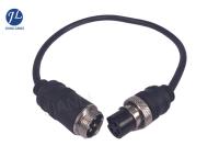 China Waterpoof GX16 5Pin Aviation Cable Male To Male Connector Reversing Camera System for sale