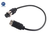 China Vehicle Camera GX16 6Pin Power Video Aviation Cable Custom Harness Assembly for sale