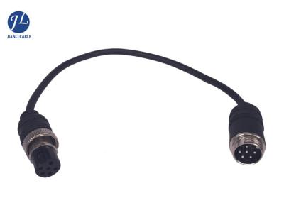 China Vehicle Camera GX16 6Pin Power Video Aviation Cable Custom Harness Assembly for sale