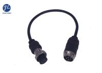 China GX16 8Pin Connector Aviation Cable For Vehicle Rear View System for sale