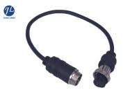 China Auto Rear View Camera Aviation Cable With 9 Pin GX16 Connector Signal Transmission for sale