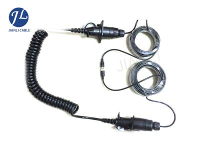 China Commercial Vehicle 7 Core Car Reverse Camera Cable 2 Ways Audio Wiring Harness for sale
