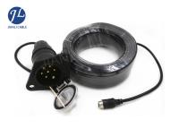 China Car Reverse Camera Cable 7 Pin For Forklift Truck , 3 Channel Video Power Cable for sale